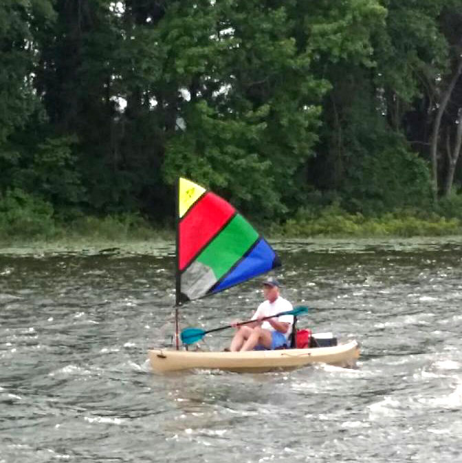 Falcon Sails Kayak Sail Pictures