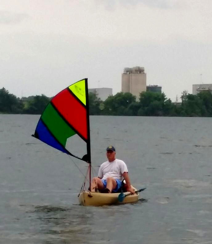 Falcon Sails Kayak Sail Pictures