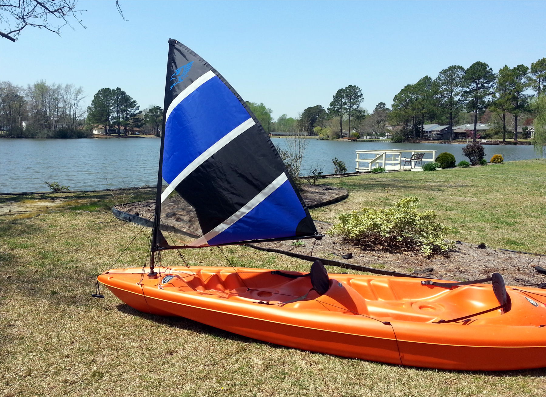 Falcon Sails Kayak Sail Pictures
