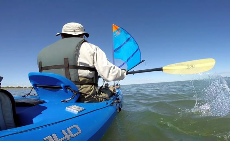 Falcon Sails Kayak Sail Pictures