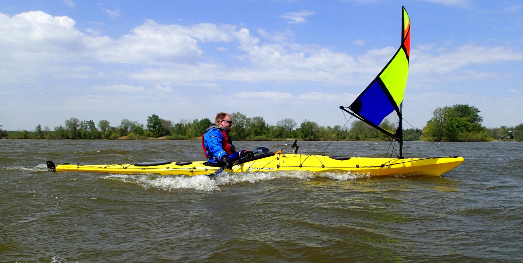 Falcon Sails Kayak Sail Pictures