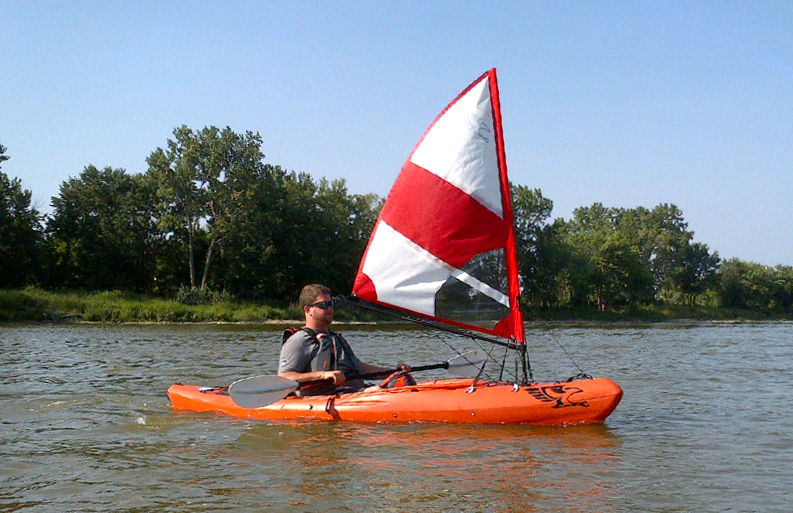 Falcon Sails Kayak Sail Pictures