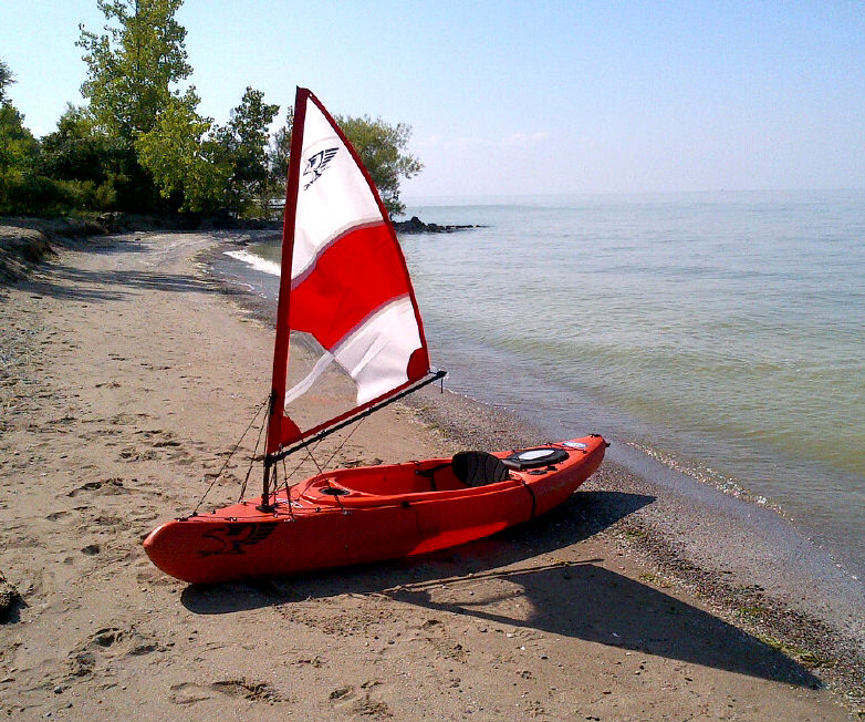 Falcon Sails Kayak Sail Pictures