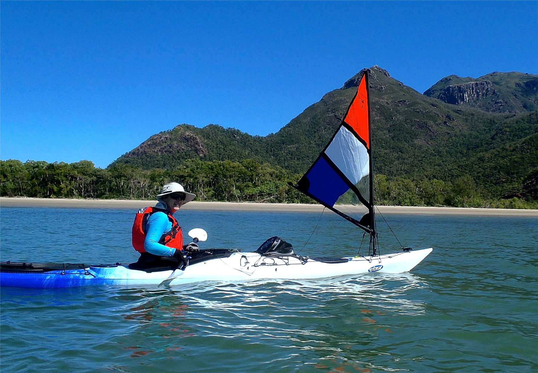 Falcon Sails Kayak Sail Pictures