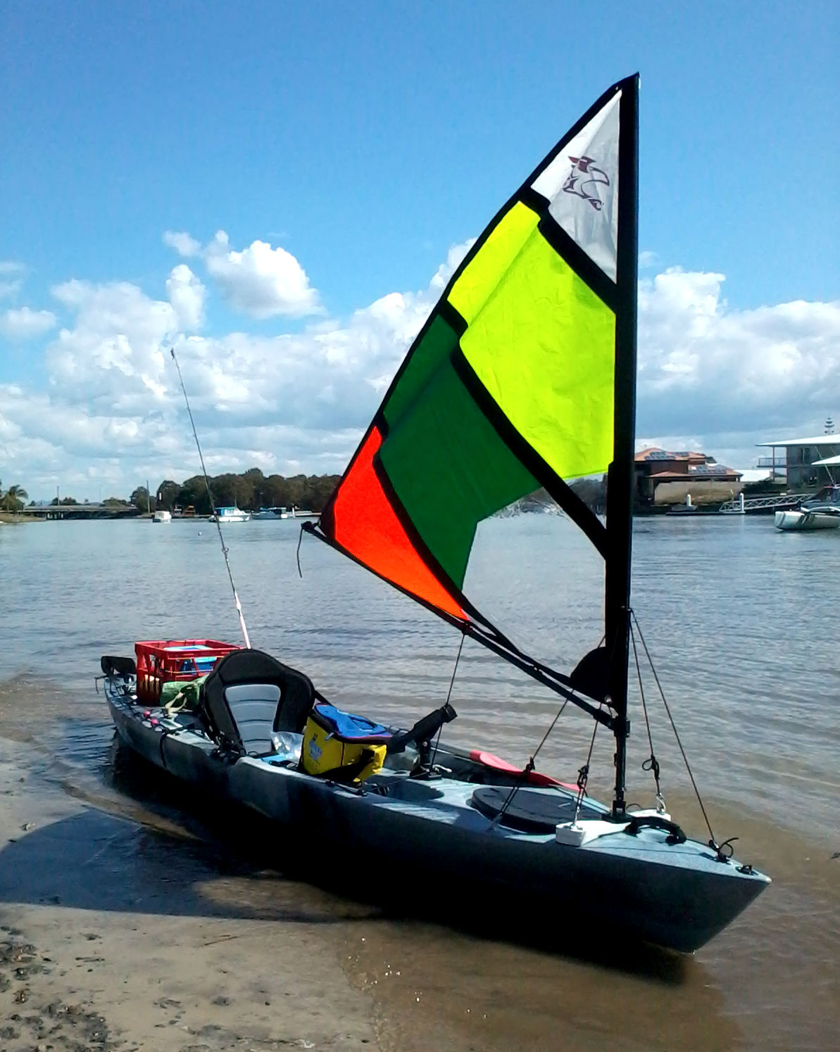 Falcon Sails Kayak Sail Pictures