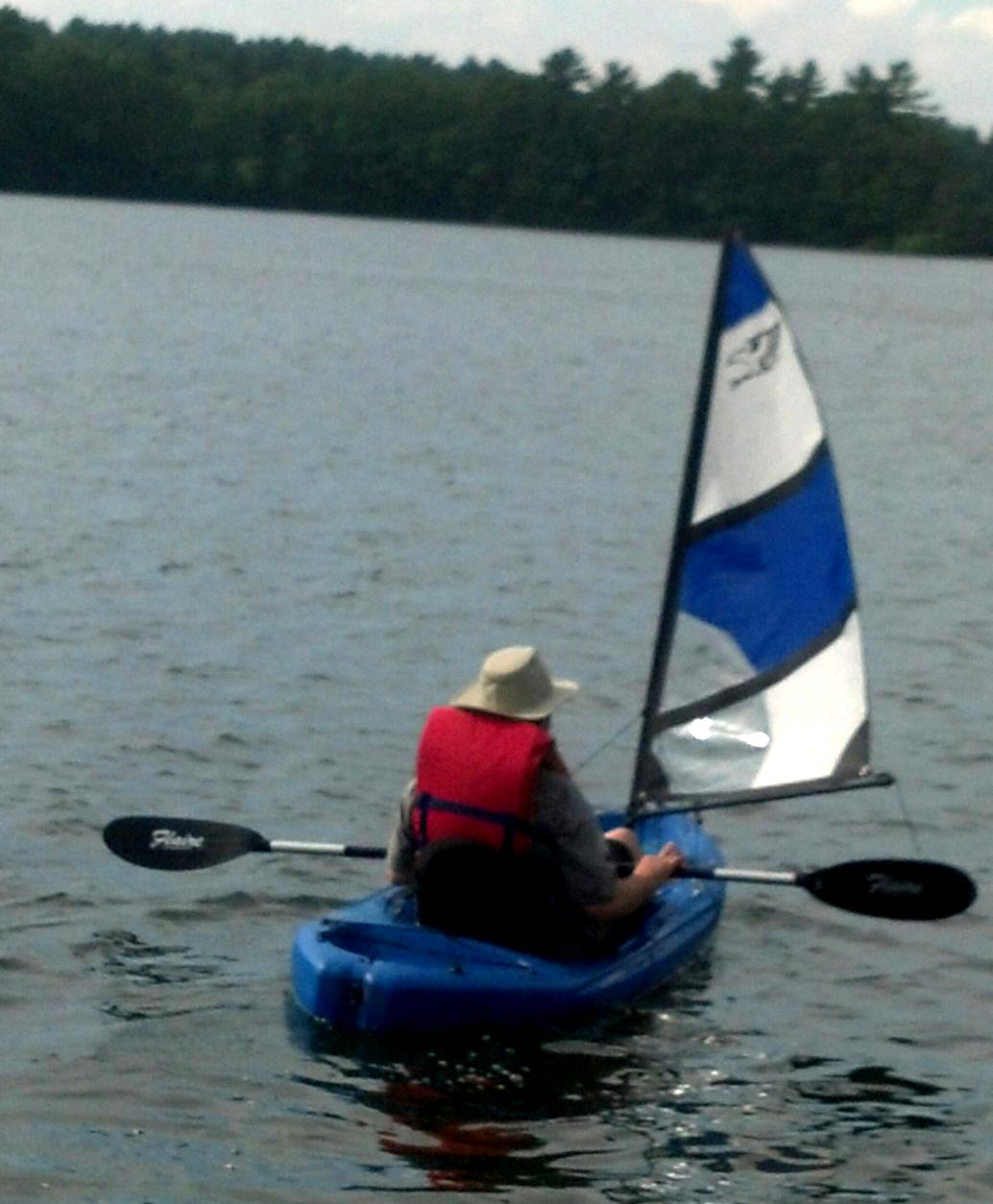 Falcon Sails Kayak Sail Pictures