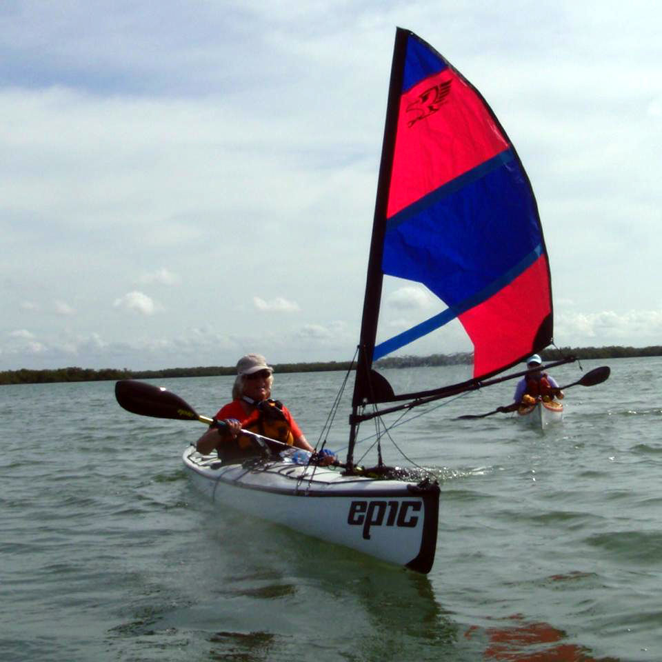 Falcon Sails Kayak Sail Pictures