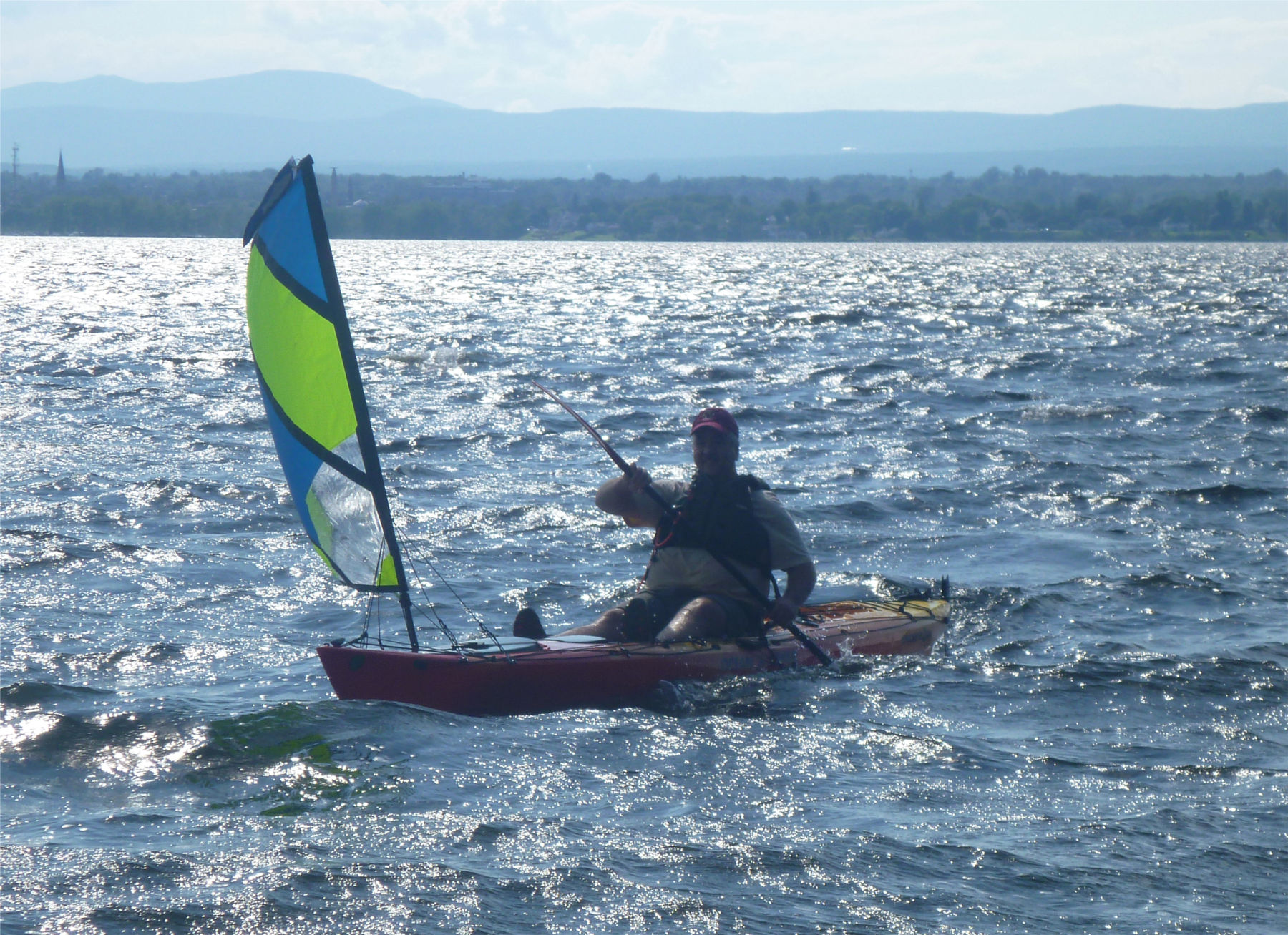 Falcon Sails Kayak Sail Pictures