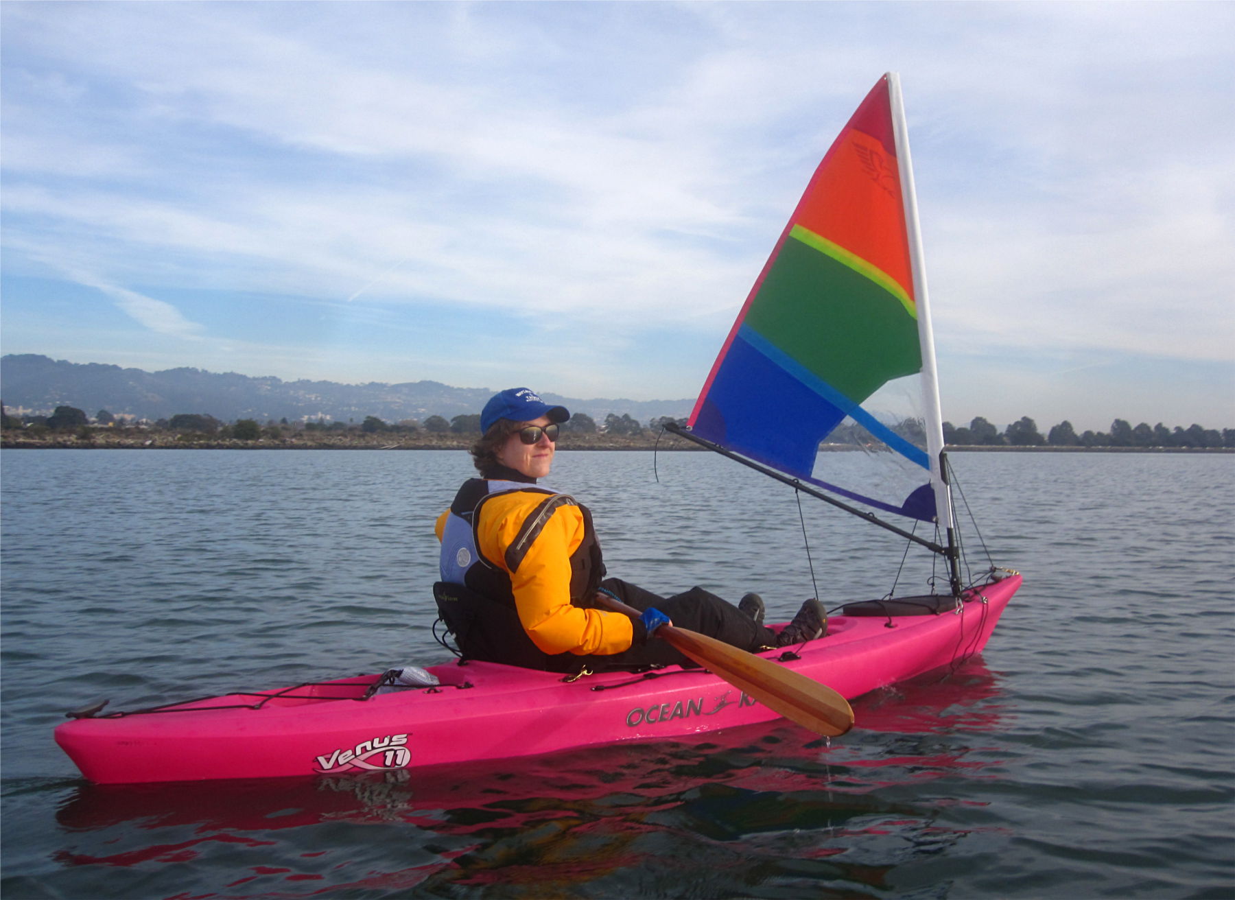 Falcon Sails Kayak Sail Pictures