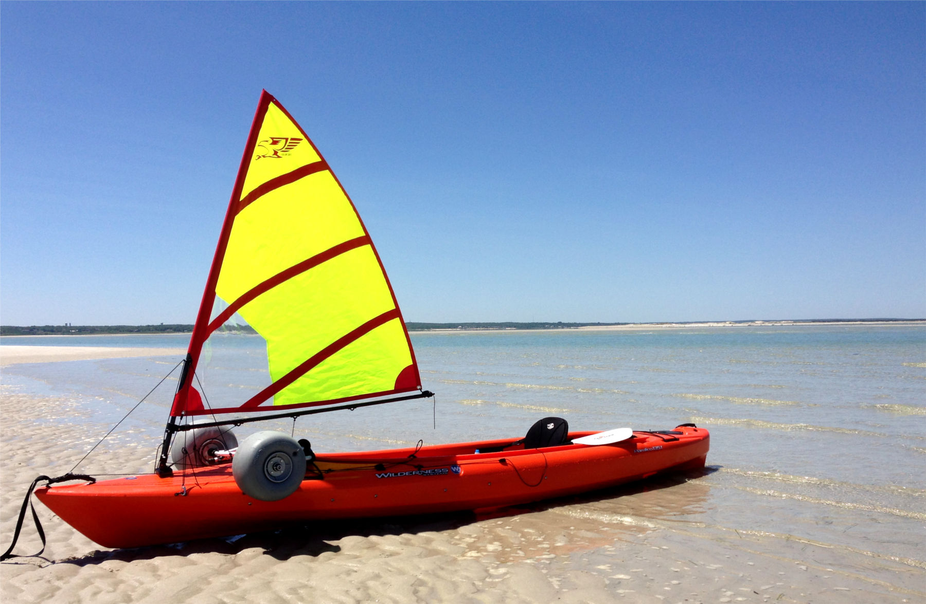 Falcon Sails Kayak Sail Pictures