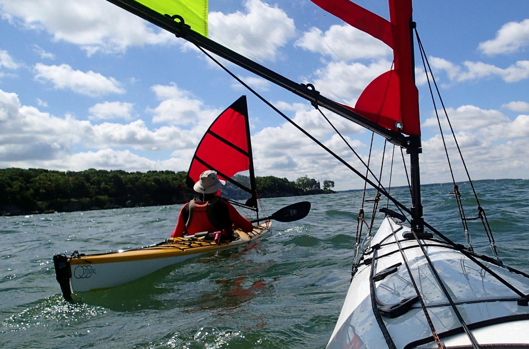 Falcon Sails Kayak Sail Pictures