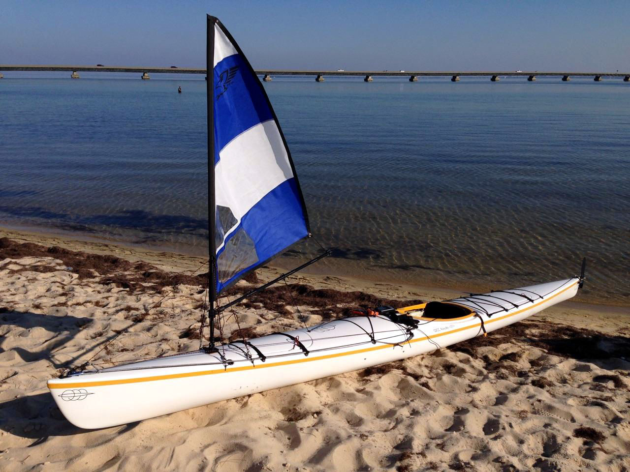 Falcon Sails Kayak Sail Pictures